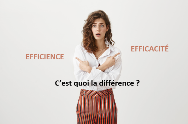 Efficience et efficacité en entreprise - La Marketeuse - efficacité efficience